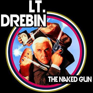 "Lt. Frank Drebin Sticker" Sticker for Sale by NayelliWym | Redbubble