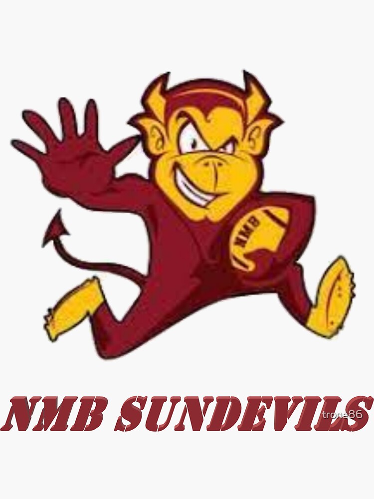 "NORTH MIAMI BEACH SUN DEVILS" Sticker for Sale by trone86 | Redbubble