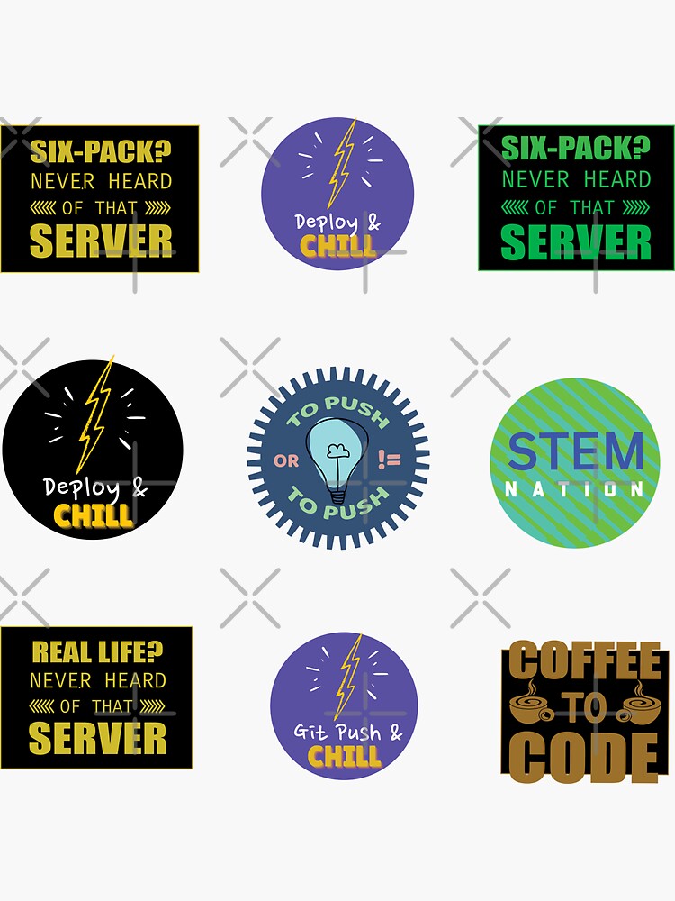 "Developer Sticker pack" Sticker for Sale by IrinchiDE | Redbubble