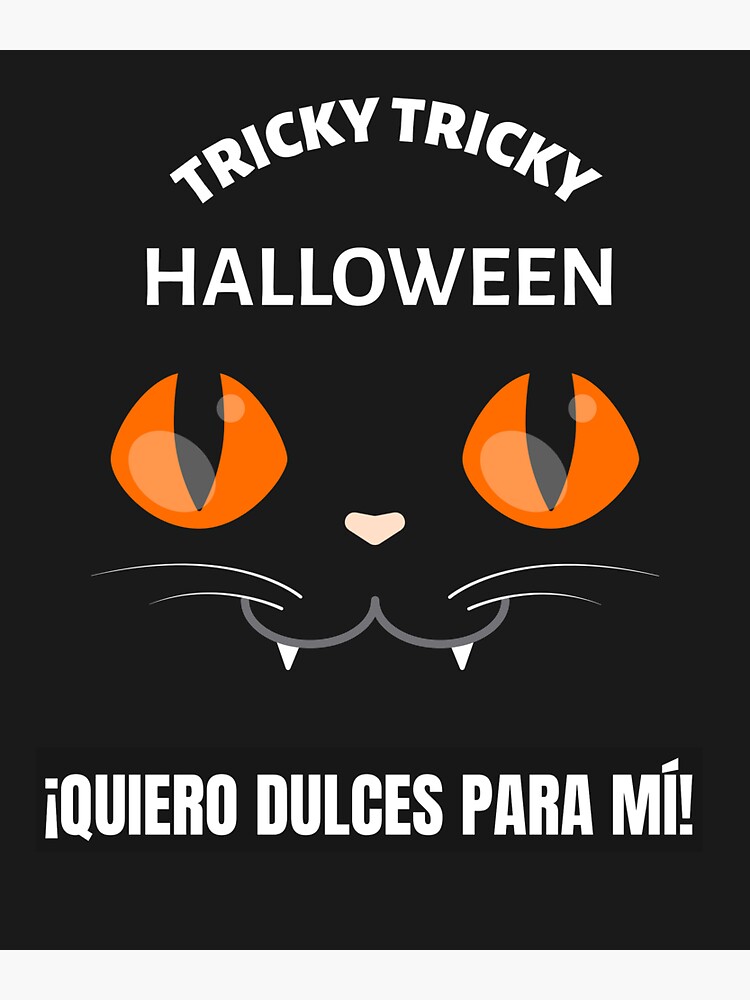 "TRICKY TRICKY HALLOWEEN" Sticker for Sale by Migentebella | Redbubble