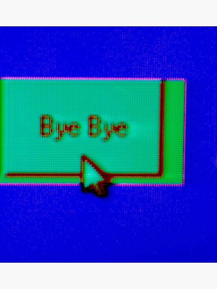 Pegatina «Adiós Windows 95 Vaporwave Chillwave Synthwave Vintage ...