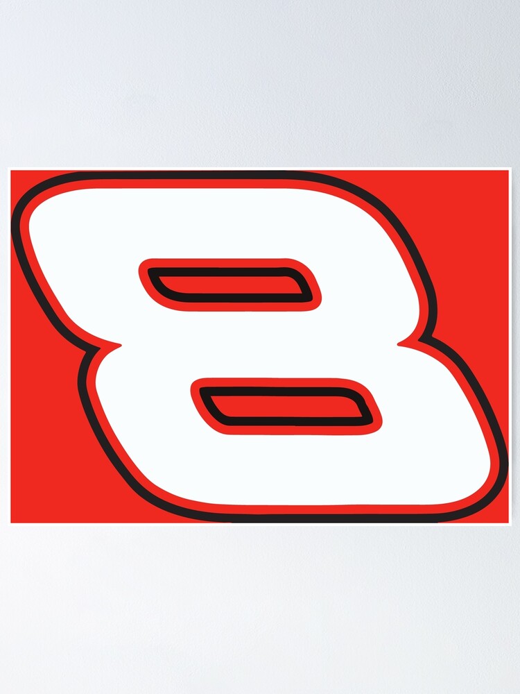 "#8 Dale Earnhardt Jr." Poster for Sale by Jayiscool71 | Redbubble