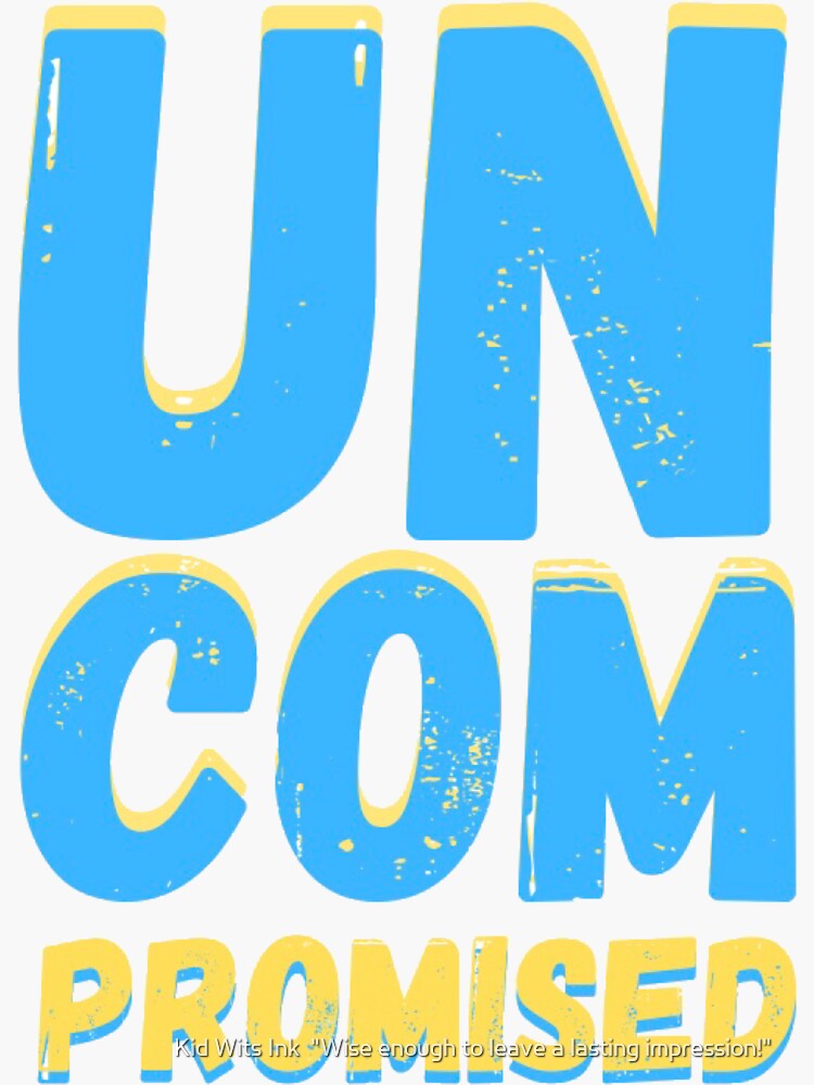 "Uncompromised" Sticker for Sale by Davepasq | Redbubble