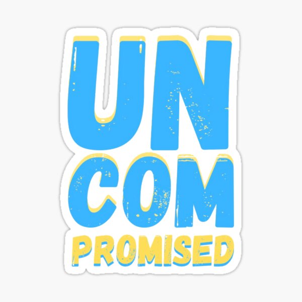 "Uncompromised" Sticker for Sale by Davepasq | Redbubble