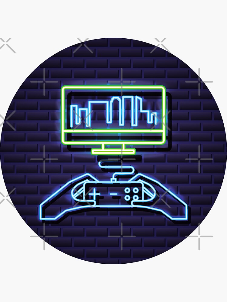 " gamer neon sign-aesthetic neon pink purple skull-gift for gamer ...