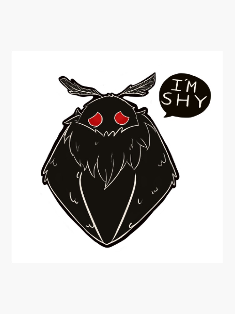 "Shy Cryptid" Sticker for Sale by BimArts | Redbubble