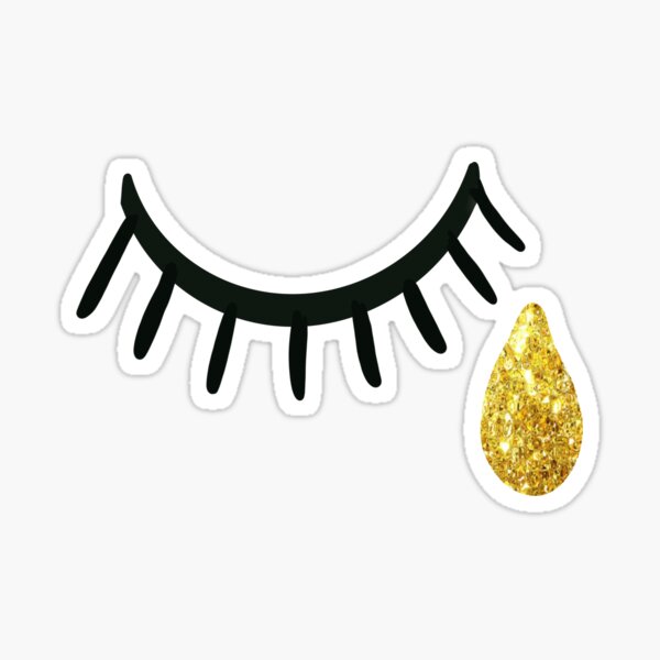"Tears" Sticker by CreativosMae | Redbubble