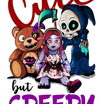 "Cute but Creepy Crew Design - Halloween Cute and Scary cartoons for ...