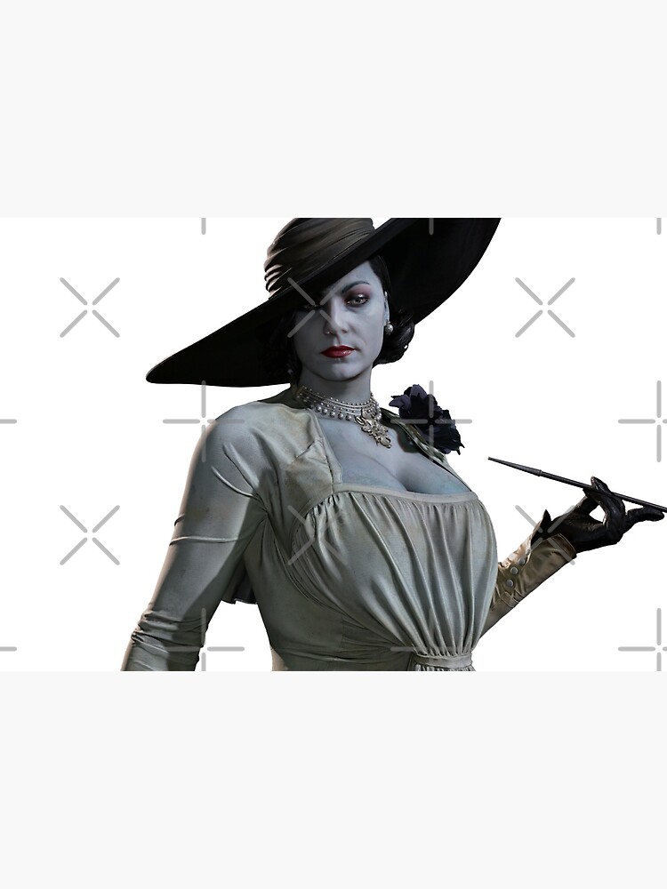 "Lady Dimitrescu from Resident Evil" Metal Print by Chriscarvoli ...
