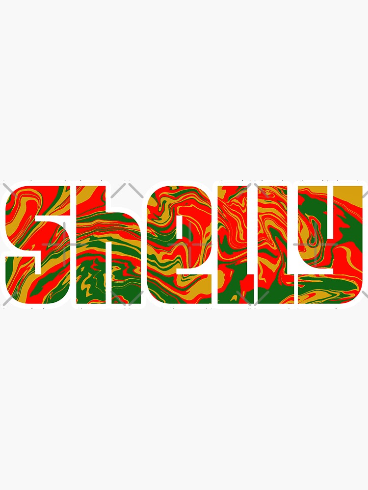 "Shelly" Sticker for Sale by sheljenk | Redbubble