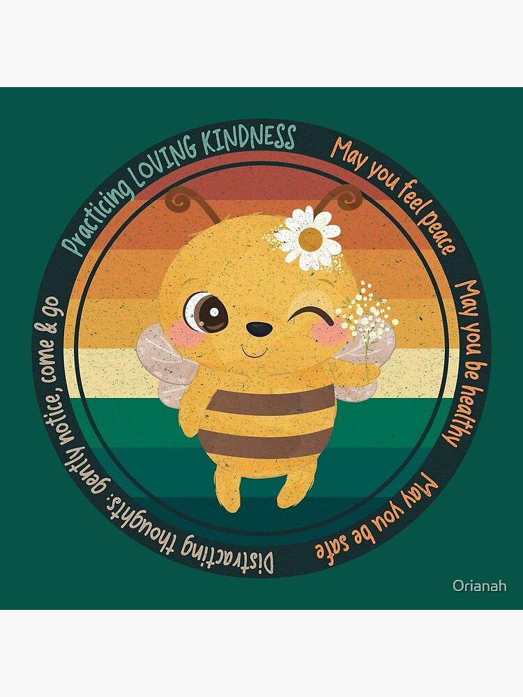 "Vintage Wise Bee Reminder: Practicing Loving Kindness, peace, health ...