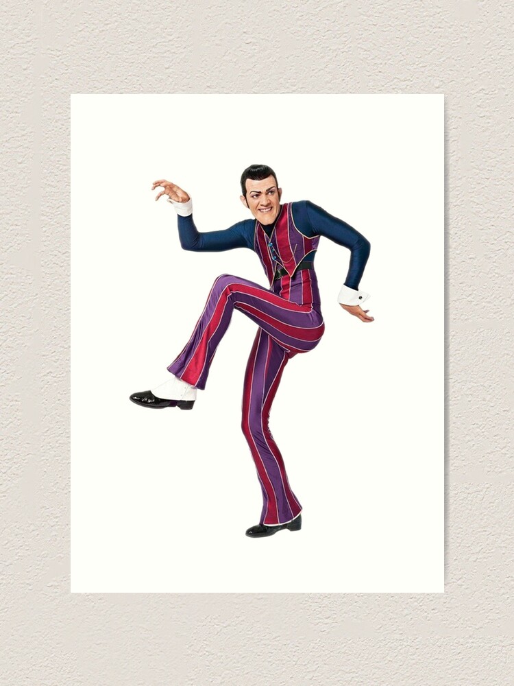 "Robbie Rotten" Art Print for Sale by emielpit5 | Redbubble