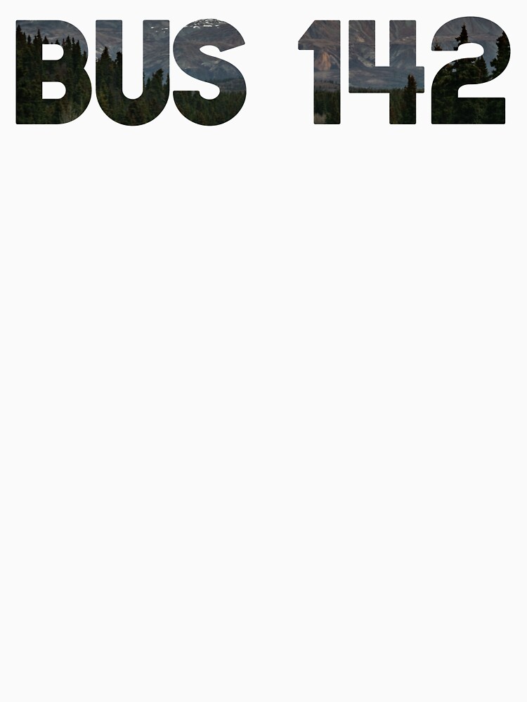 "Bus 142 - Into The Wild" T-shirt for Sale by renatotrentin | Redbubble ...