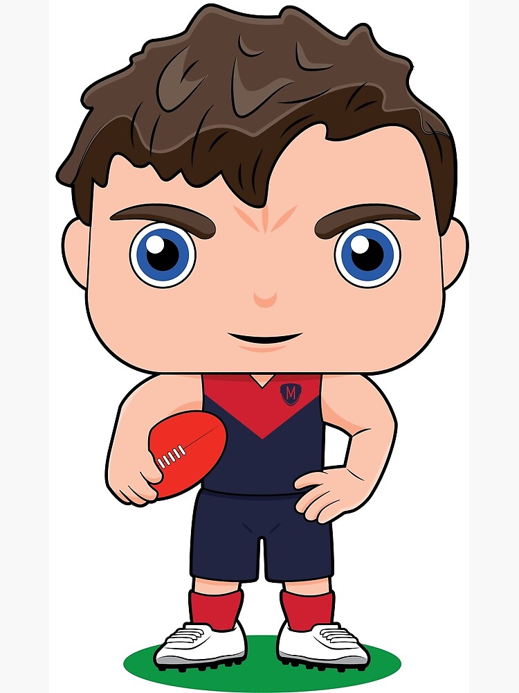 "Cute Melbourne Demons Mascot" Poster by essjaydesigns | Redbubble