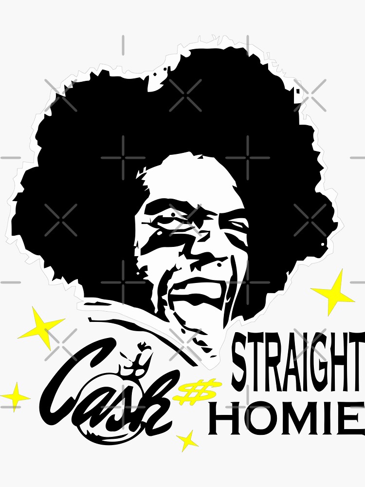 "Randy Moss straight cash homie" Sticker for Sale by elkady11 | Redbubble