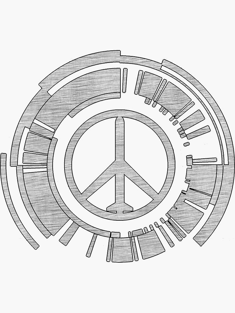 METAL GEAR SOLID ° Peace Walker Denim Logo" Sticker by ArtLOGO | Redbubble