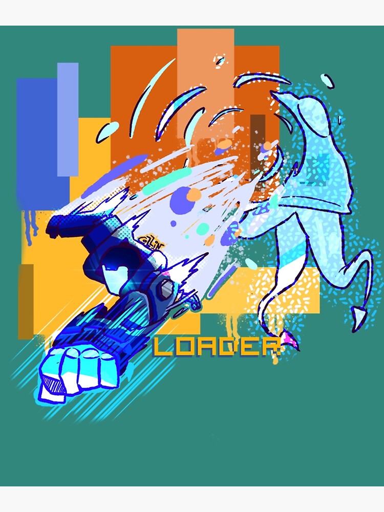 "Risk of Rain 2 Loader" Poster for Sale by Froquests | Redbubble