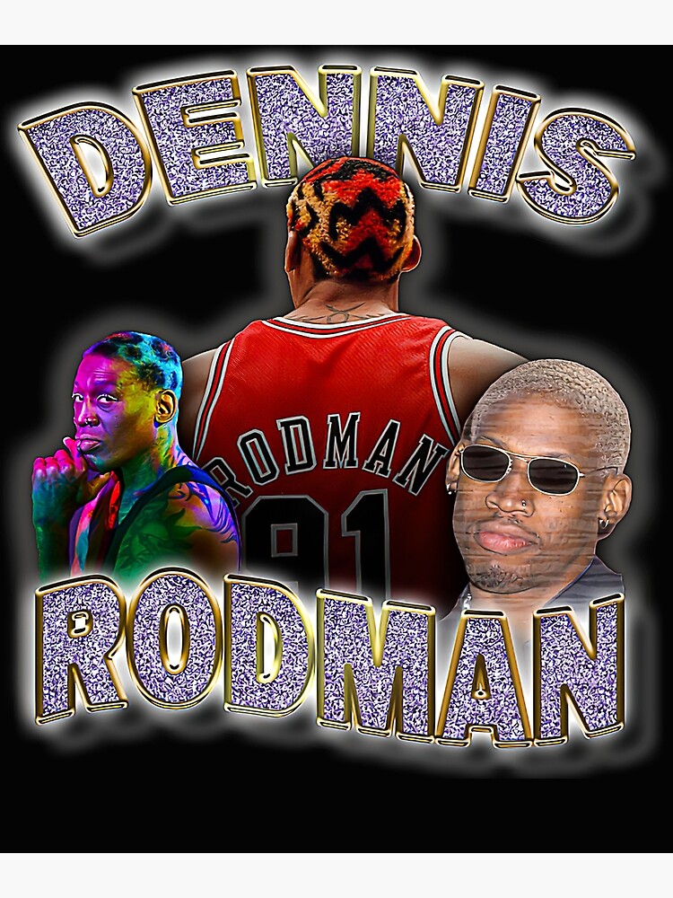 Póster «Dennis Rodman» de dennis3xv1 | Redbubble