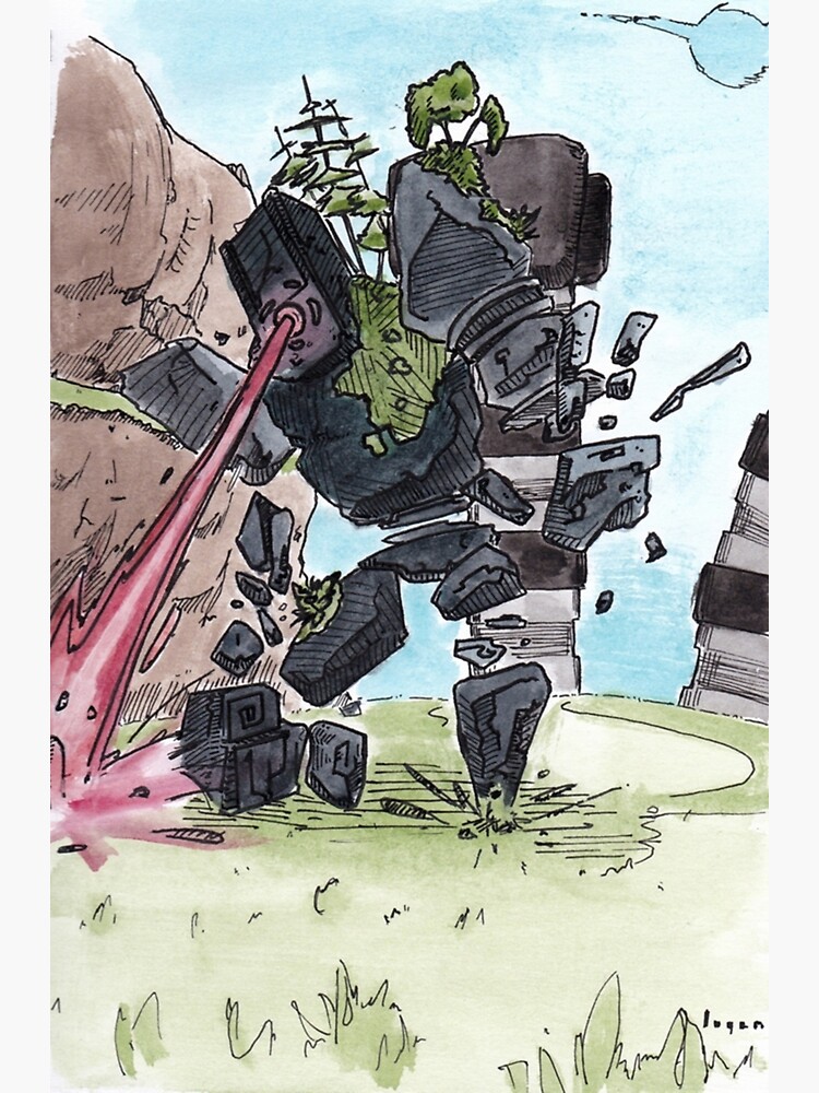 "Stone Titan" Sticker for Sale by Froquests | Redbubble