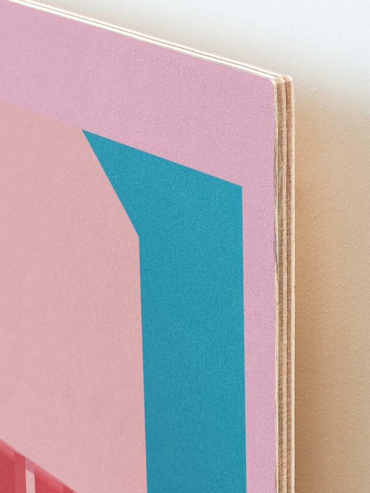 "Pink fever dream liminal space poster" Mounted Print for Sale by ...