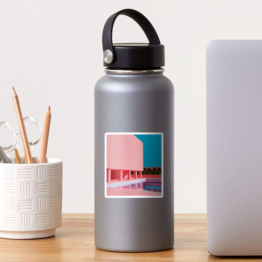 "Pink fever dream liminal space poster" Sticker for Sale by ...