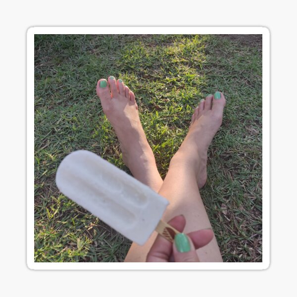 "Popsicle feet" Sticker for Sale by feetangel | Redbubble