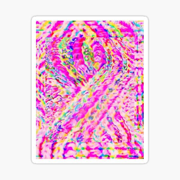 "PINK FIZZ" Sticker for Sale by MadMadMel | Redbubble