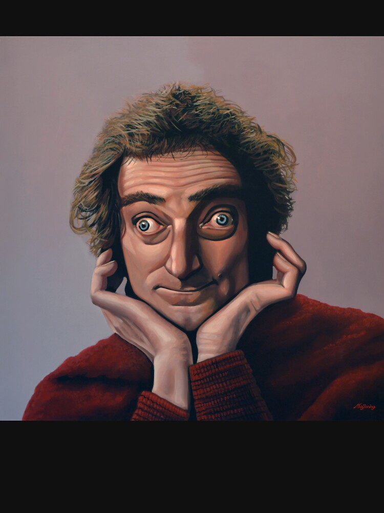 "Marty Feldman Painting" T-shirt for Sale by PaulMeijering | Redbubble ...
