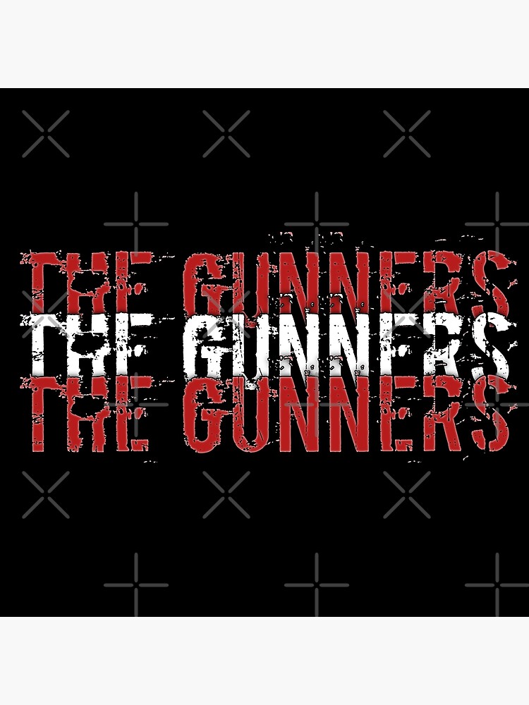 "The Gunners" Poster by TRIMERCH | Redbubble