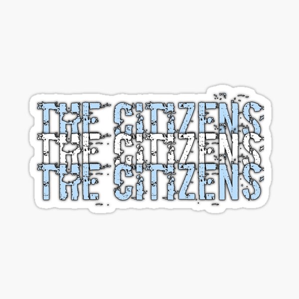"The Citizens" Sticker for Sale by TRIMERCH | Redbubble