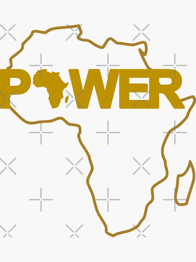 "Black Power Third Culture Series" Sticker for Sale by Carbon-Fibre ...