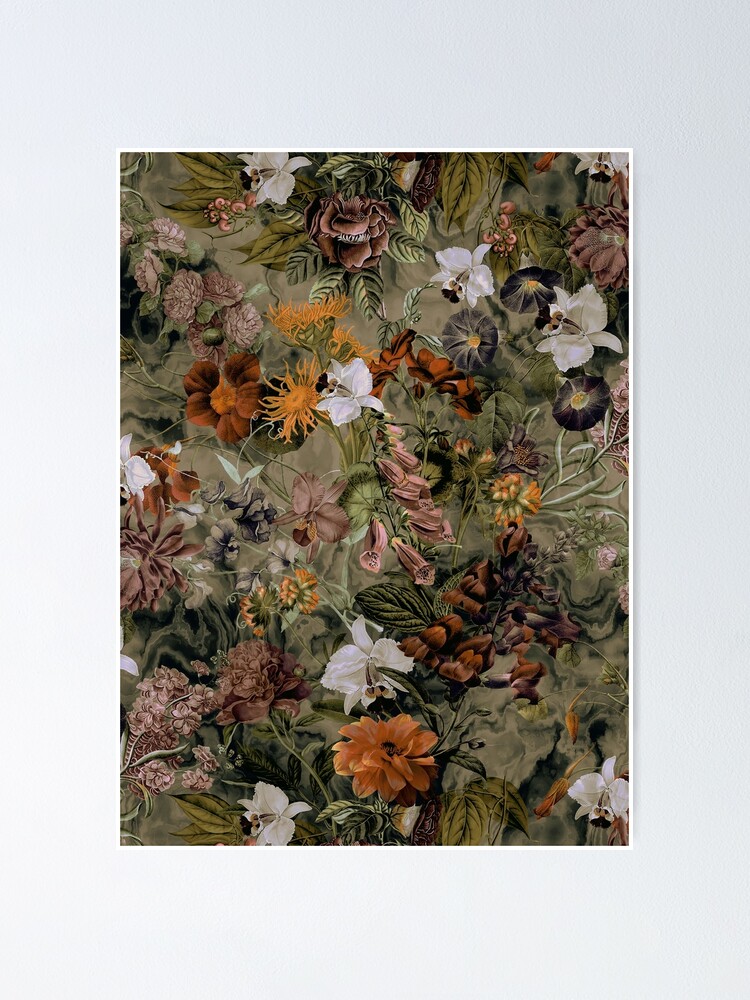 "Botanical Garden" Poster for Sale by rizapeker | Redbubble