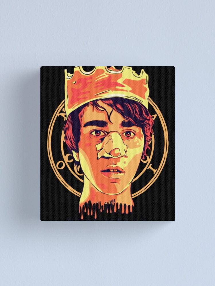 "Hereditary King Hail Paimon Sticker" Canvas Print by gnerili | Redbubble