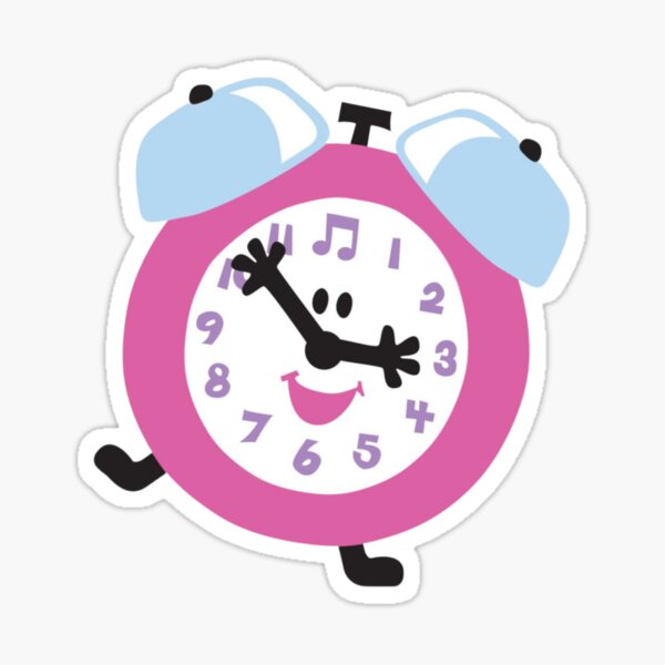 "Tickety Clock (Blue's Clues)" Sticker for Sale by rented-soul | Redbubble