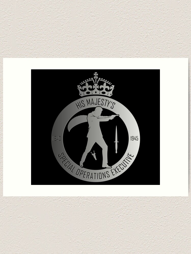 "WW2 SOE Special Operations Executive" Art Print for Sale by StrongVlad ...
