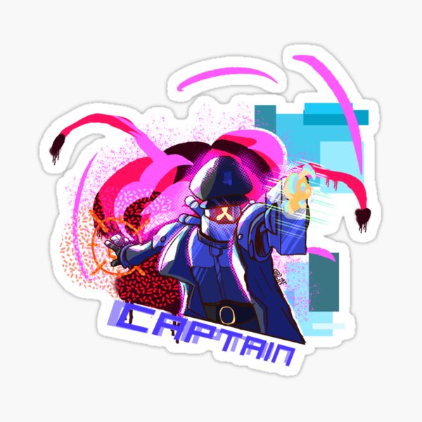 "Risk of Rain 2 Captain" Sticker for Sale by ErinaEllDesigns | Redbubble