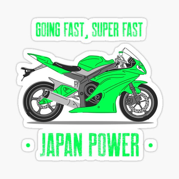"Going Fast, Super Fast, Japan Power" Sticker for Sale by sapj27 ...