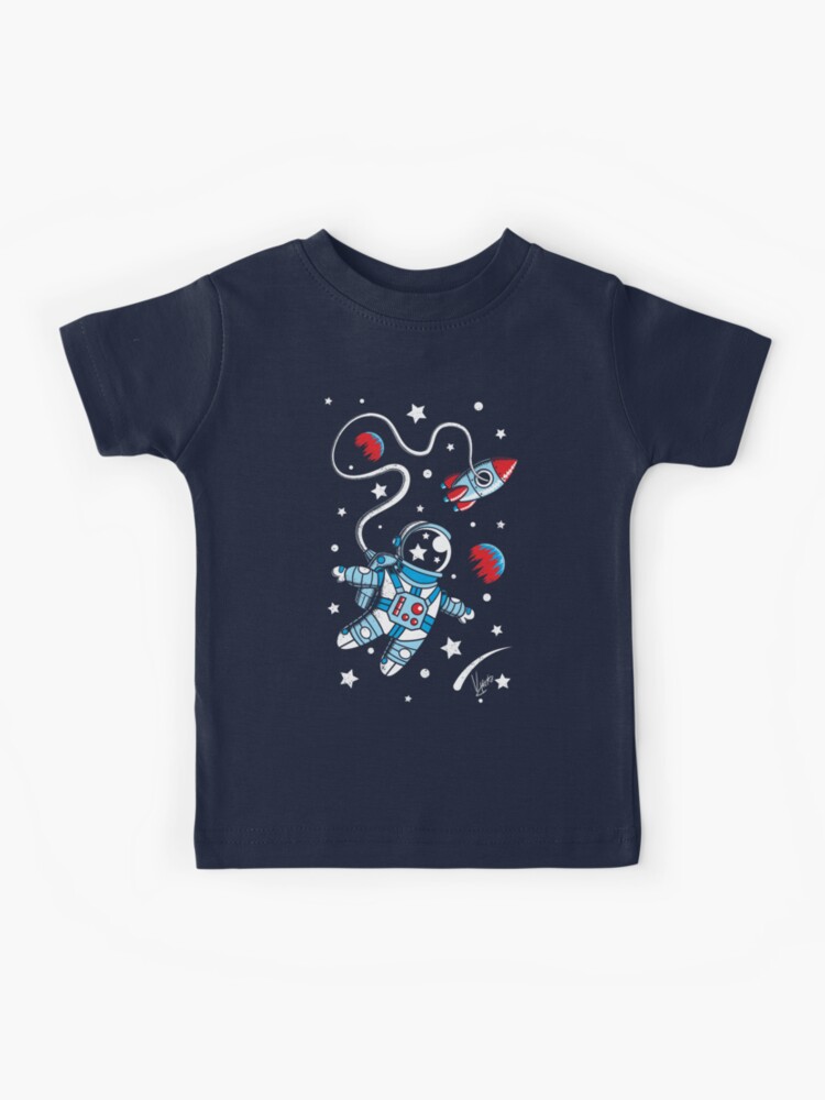 "Space Walk" Kids T-Shirt for Sale by VicNeko | Redbubble