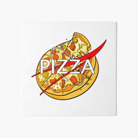 "nasa pizza meme" Art Board Print by kukurinsilit | Redbubble