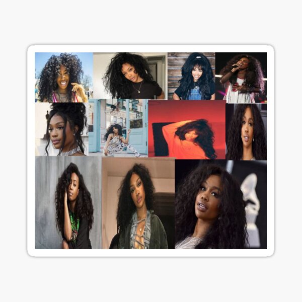"SZA" Sticker by diamondfindzzz | Redbubble