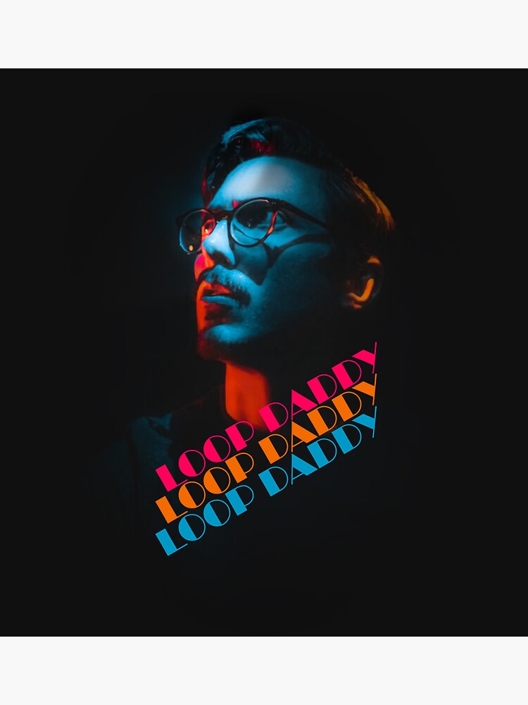 "Loop Daddy" Sticker for Sale by emabefeucghr | Redbubble