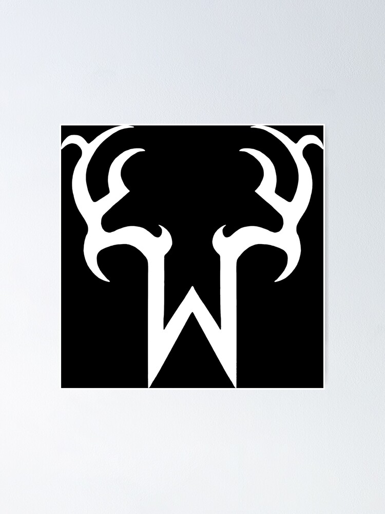 "Wendigo White" Poster for Sale by WendigoDesign | Redbubble