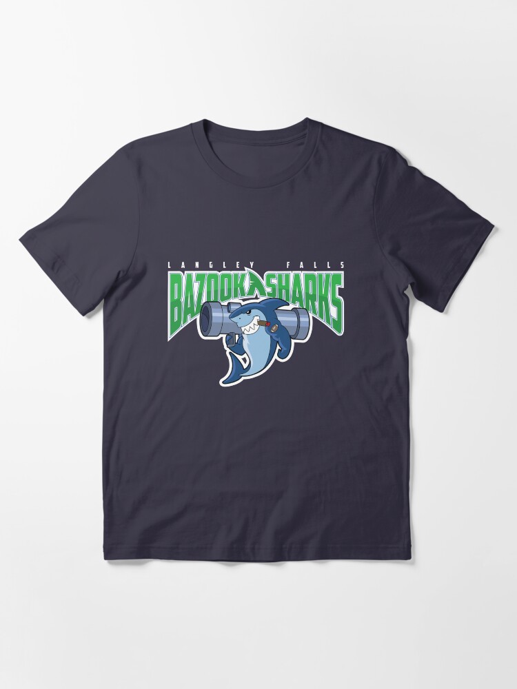 "Langley Falls Bazooka Sharks" T-shirt for Sale by Smootosaur ...