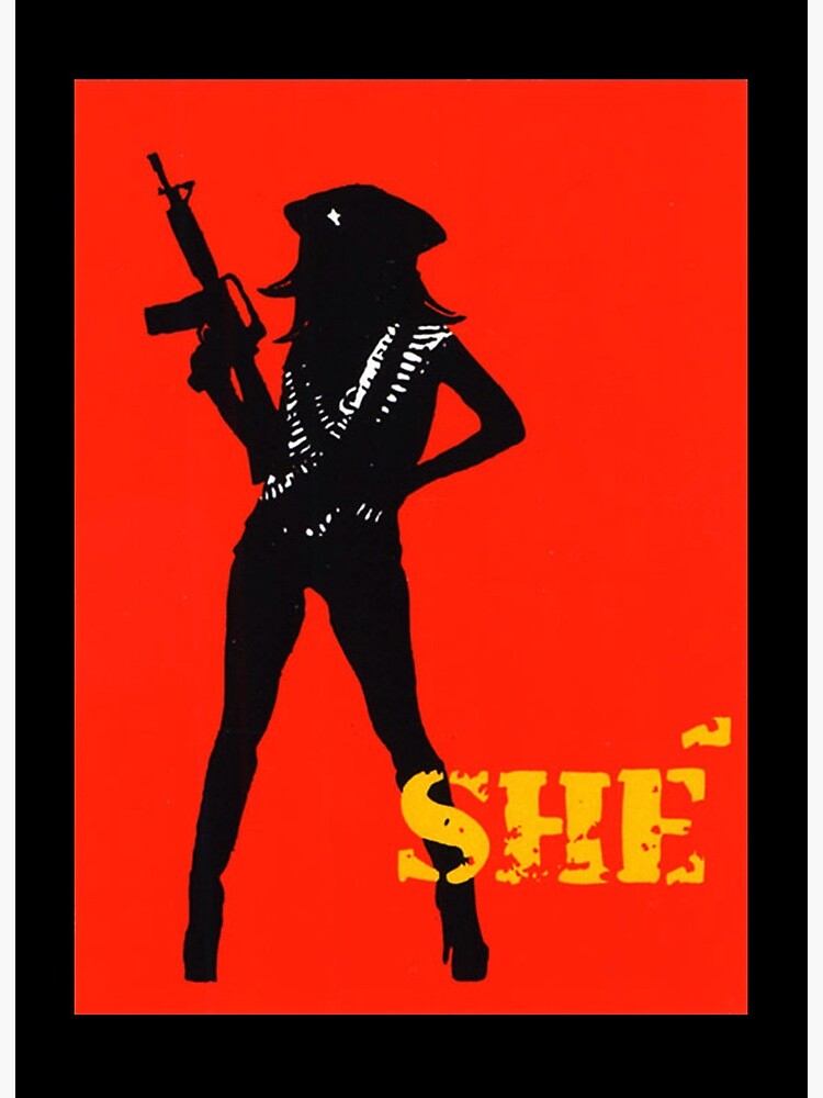 "SHÉ - machete" Art Board Print by TRBNTR | Redbubble