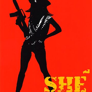 "SHÉ - machete" Art Board Print by TRBNTR | Redbubble