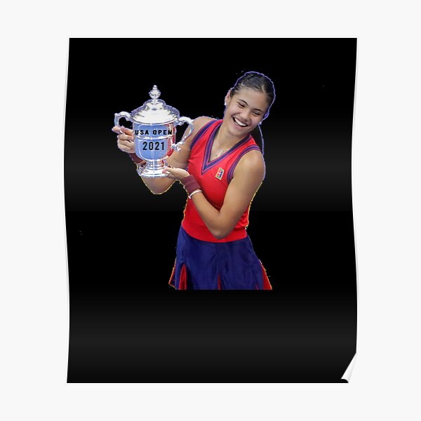 "Emma raducanu" Poster by EdithRedman | Redbubble