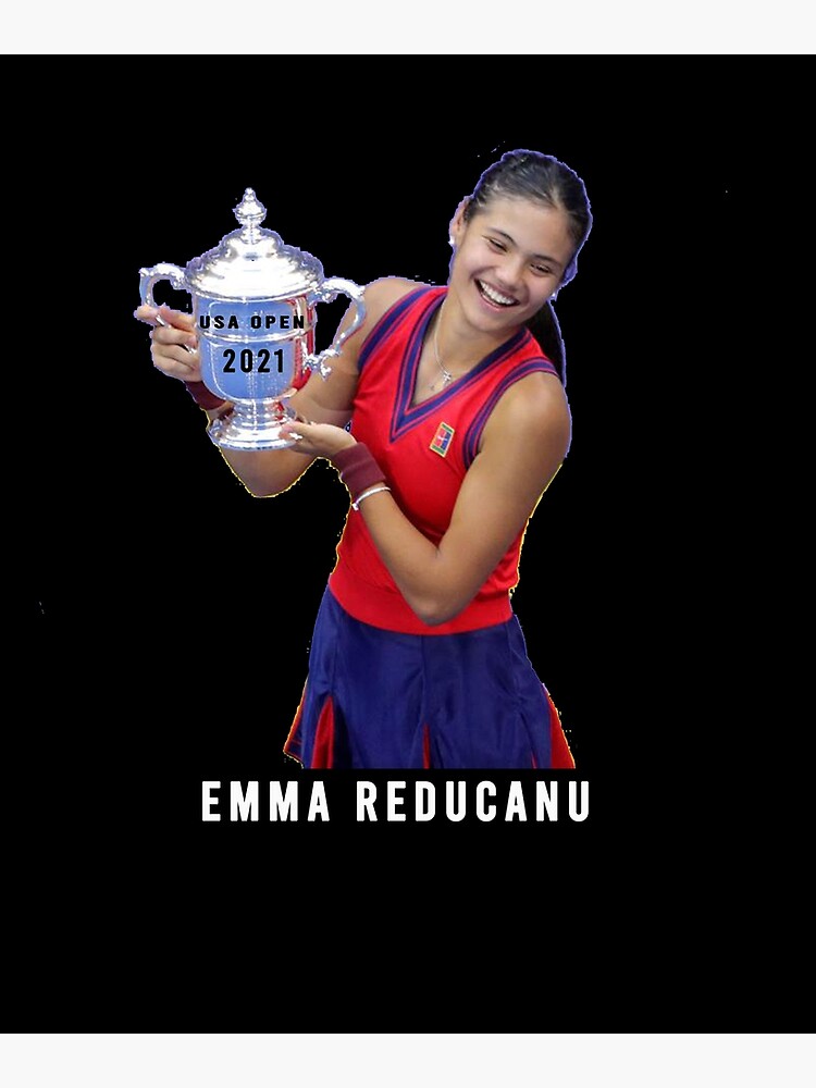 "Emma Raducanu USA Open 2021 champion" Poster for Sale by EdithRedman ...