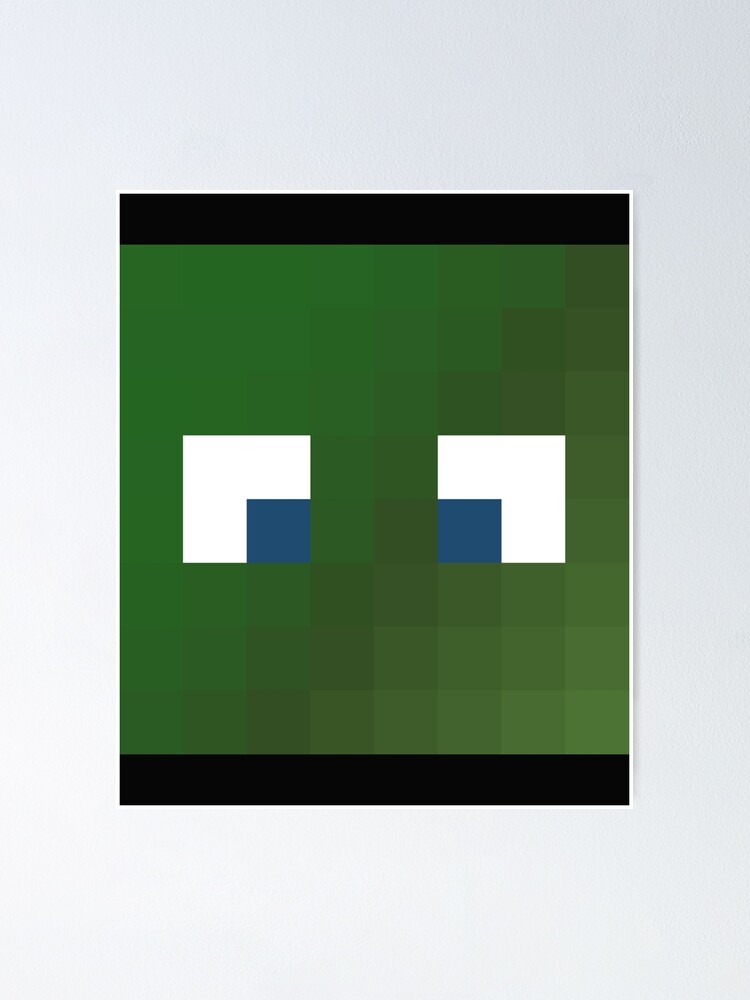 "Alsmiffy Minecraft skin - Hatfilms Smith face" Poster for Sale by ...