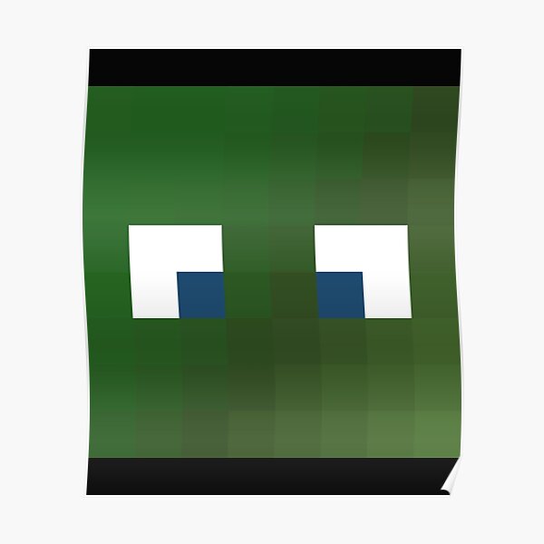 "Alsmiffy Minecraft skin - Hatfilms Smith face" Poster for Sale by ...
