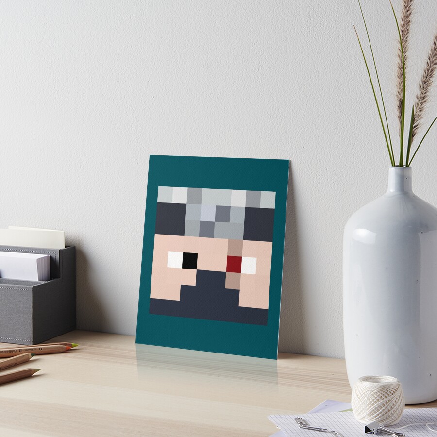 "Ethoslab Minecraft skin - Etho face" Art Board Print for Sale by ...